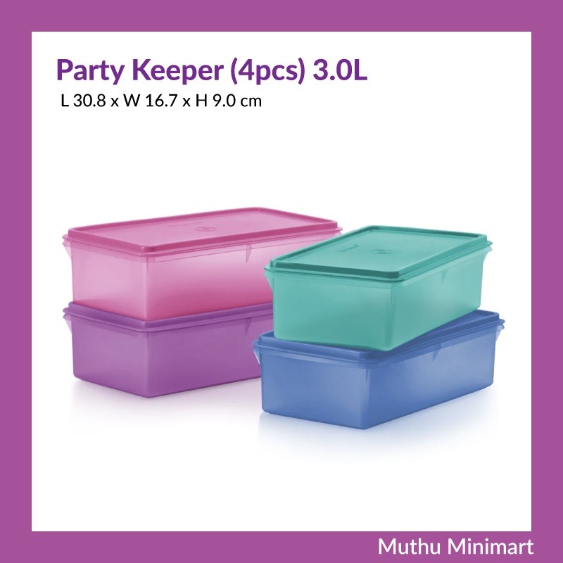 Original Tupperware | Party Keeper Food Storage Food Container Lunch ...