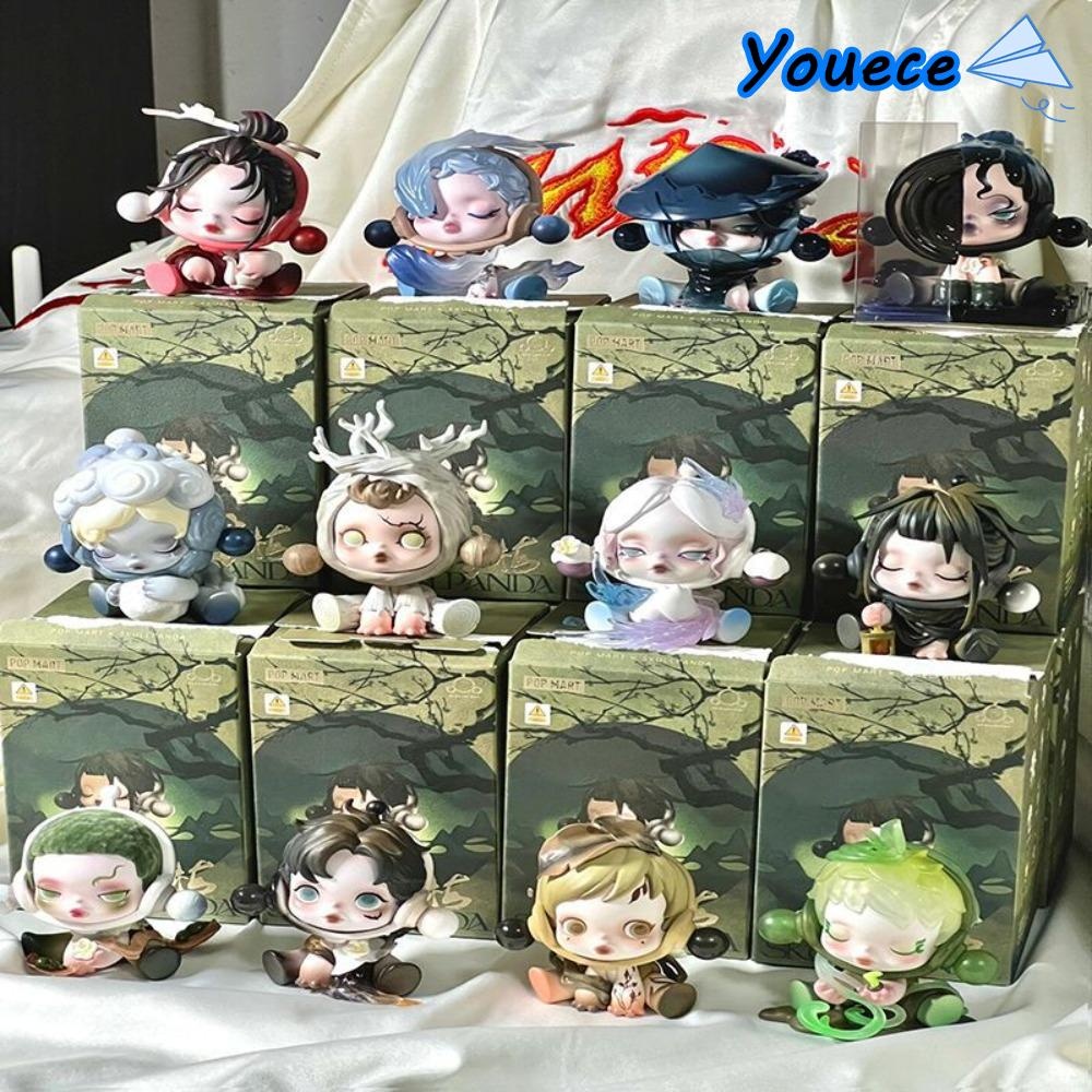 YOUECE Random Box, Popmart Bubble Marte SKULLPANDA SP11 Box, Fashion ...