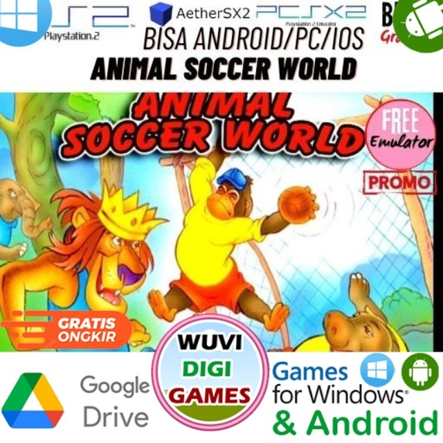Selling PS2 Animal Soccer World Games | Can be used on PC / Android ...
