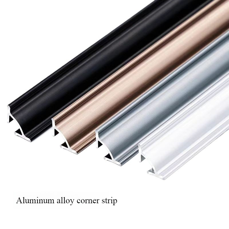 Inferior angle aluminum alloy edge strip, ceiling corner closure strip ...