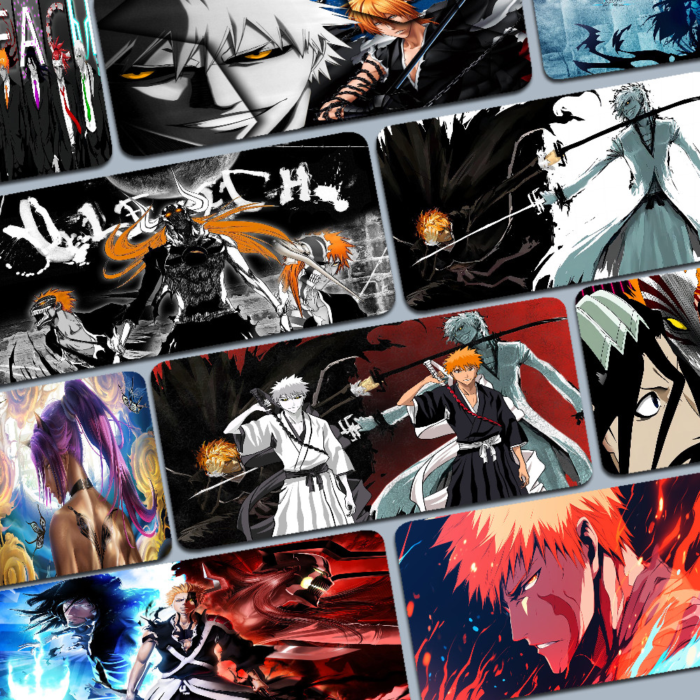 Bleach Girl Mousepad Boy Pad Natural Rubber Gaming mousepad Desk Mat ...