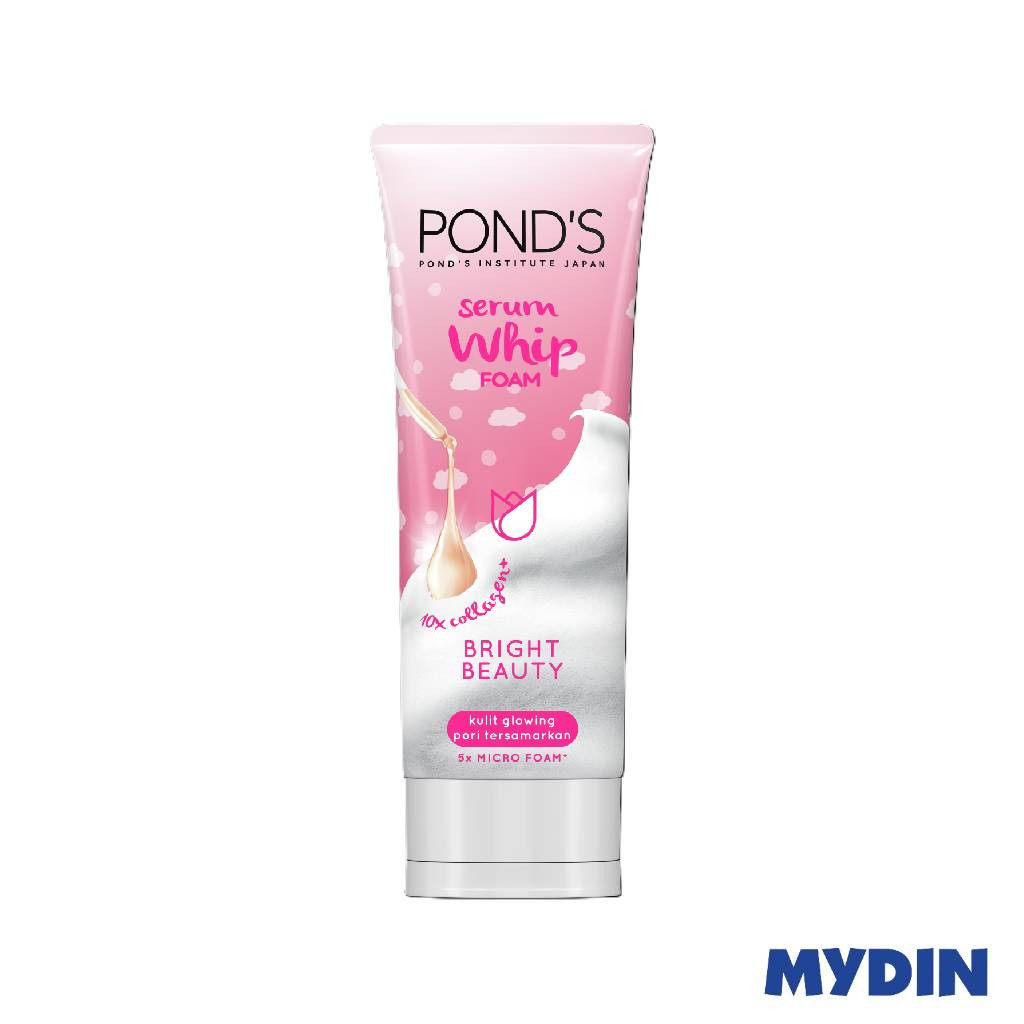 Ponds Serum Whip Foam - Bright Beauty (100g) | Shopee Malaysia