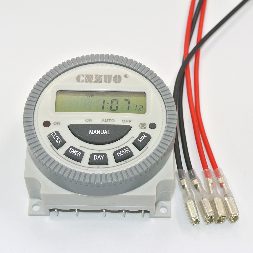 24 Hours Weekly Time Switch TM618 Digital Programmable Timer Switch ...