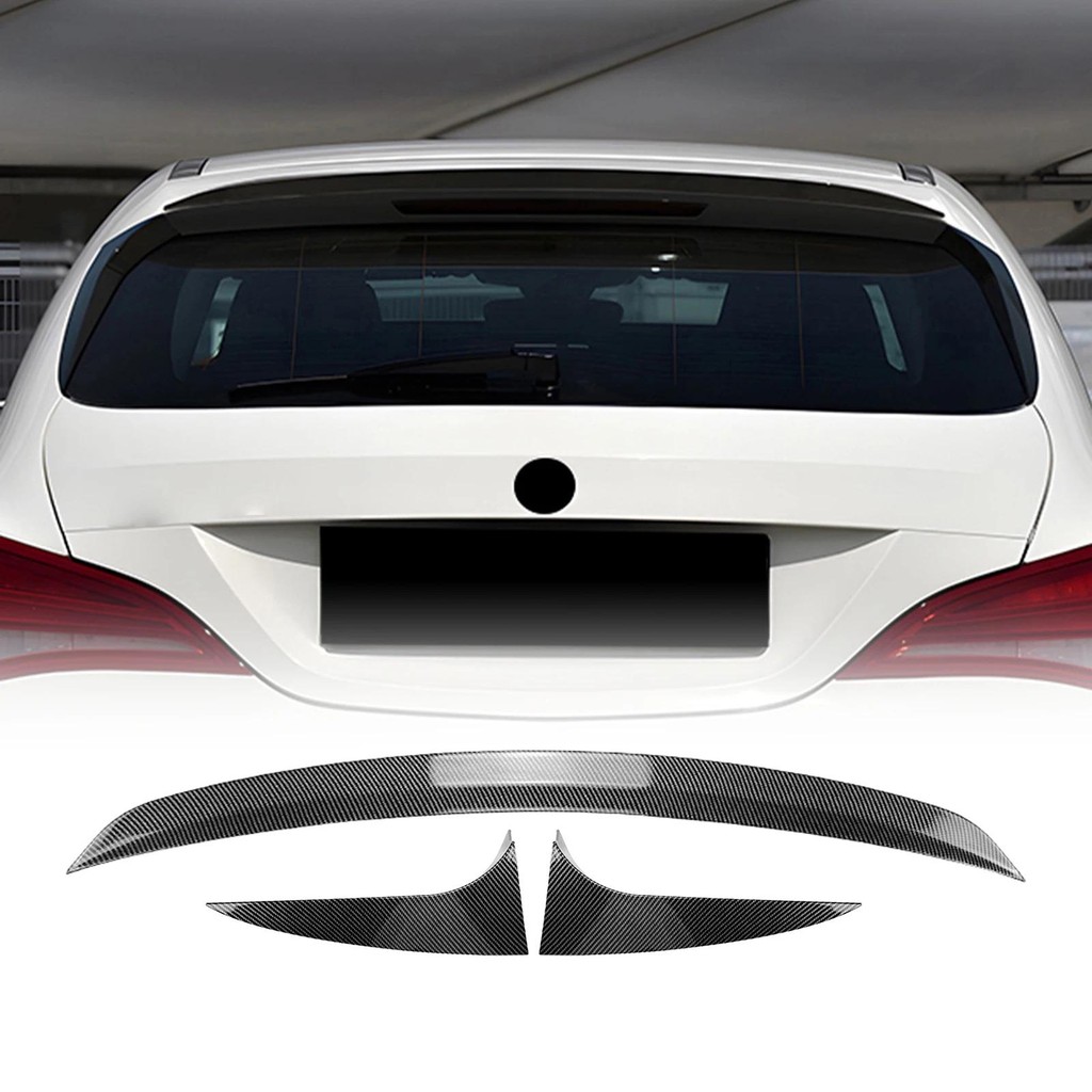 Tail Rear Roof + Side Spoiler Wing For Mercedes Benz CLA Class Shooting ...