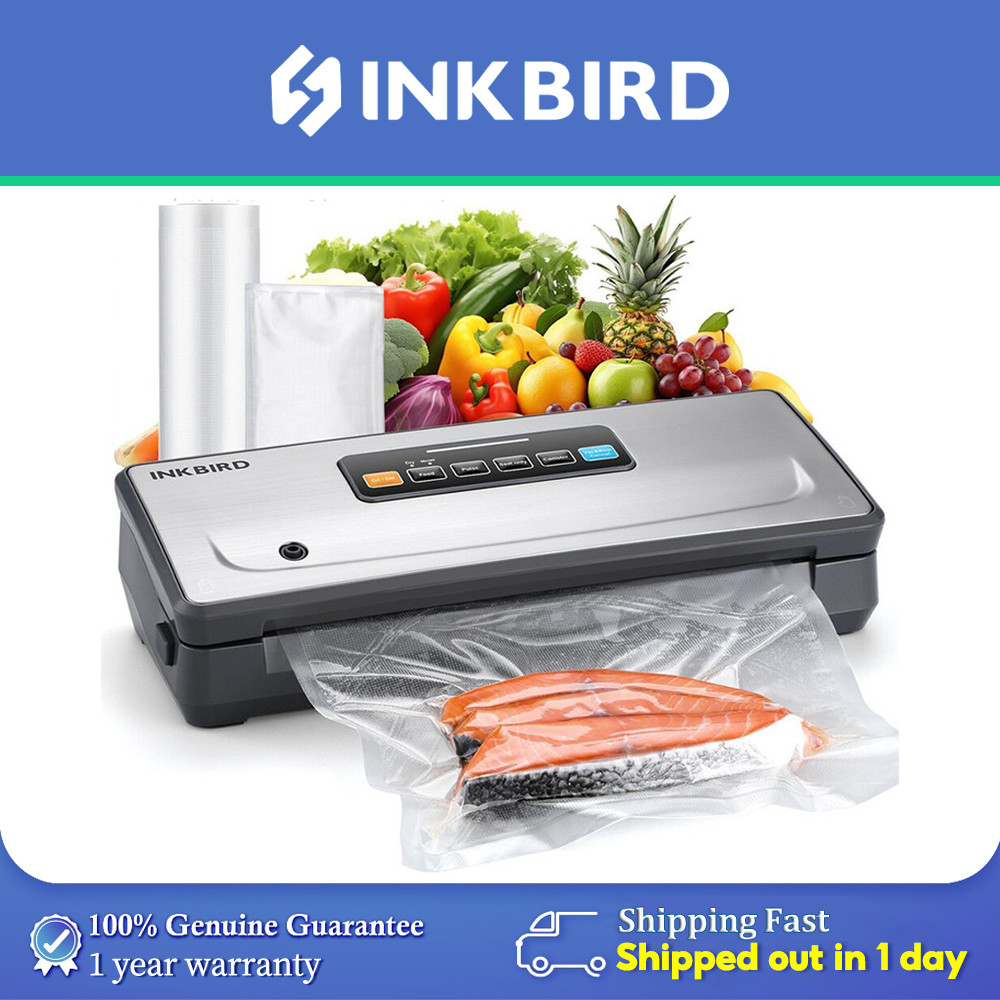 INKBIRD INK-VS06 Wireless Rechargeable Vacuum Sealer for Food–Vac&Seal ...