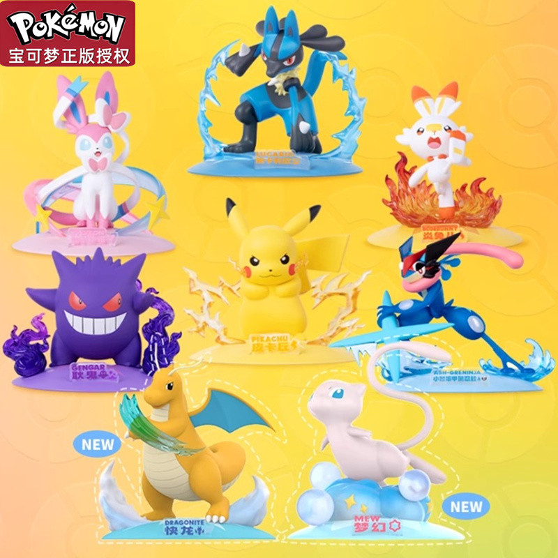 Pokémon Pokémon Figure Gengar Pikachu Koga Ninja Frog Pokémon Fairy ...
