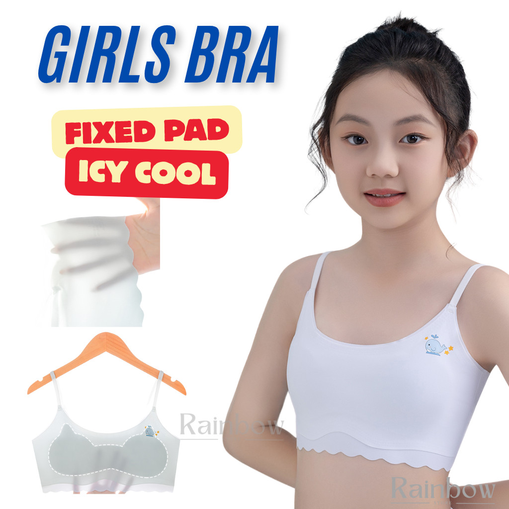 Bra Remaja Girl Training Bra Teenage Seamless Bra Young Student No ...