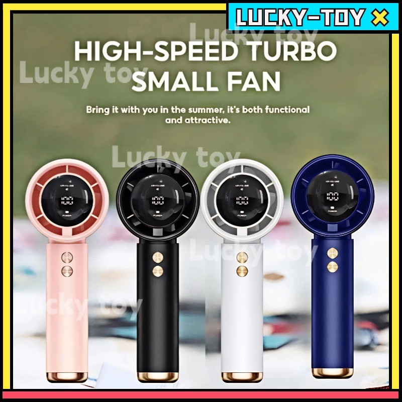 Kipas Mini High Speed Handheld Fan Strong Wind 100 Gear With Adjustable ...