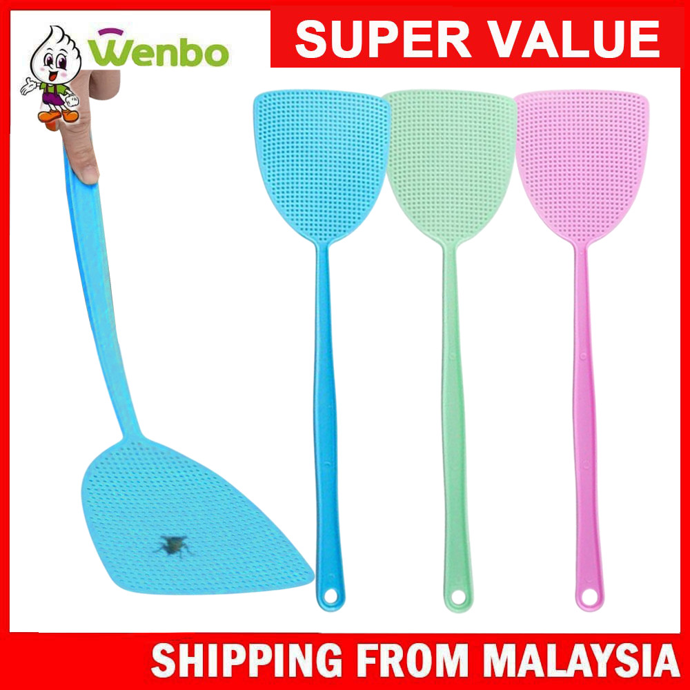 Wenbo Penghancur Nyamuk Large Soft Mosquito And Fly Swatter Lightweight ...