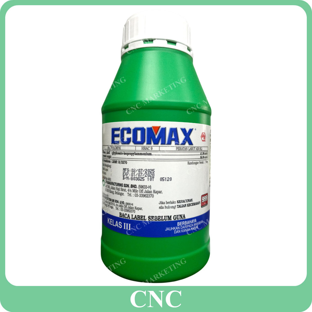 🔥ORIGINAL🔥1L Ecomax Glyphosate-Isopropylammonium 41% Racun Rumpai ...