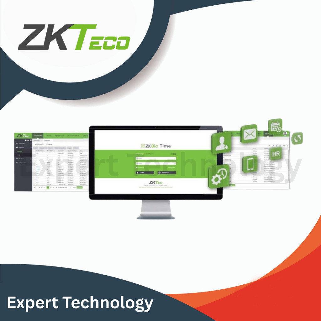 ZKBIOTIME 9.0 PREMIUM LICENSE WEB MULTI-LOCATION TIME & ATTENDANCE ...