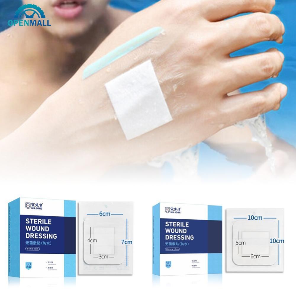 OPENMALL 1Box Disposable Medical Sterile Dressing Large Wound Care Bath ...