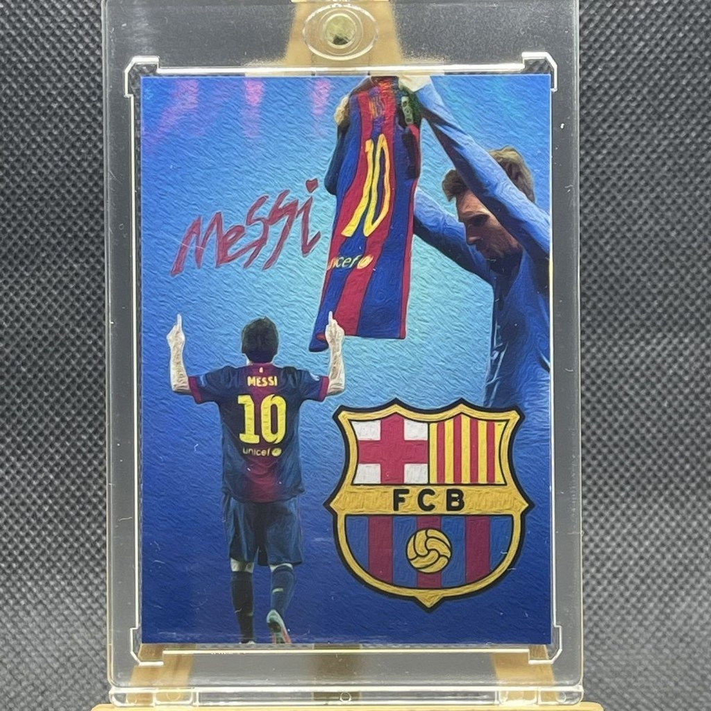 Original Card>Messi Raise Clothes Hand-Painted Printing Cassette ...