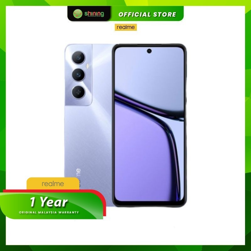 Realme C65 (RMX3910)(8GB 256GB)(Starlight Purple) | Shopee Malaysia