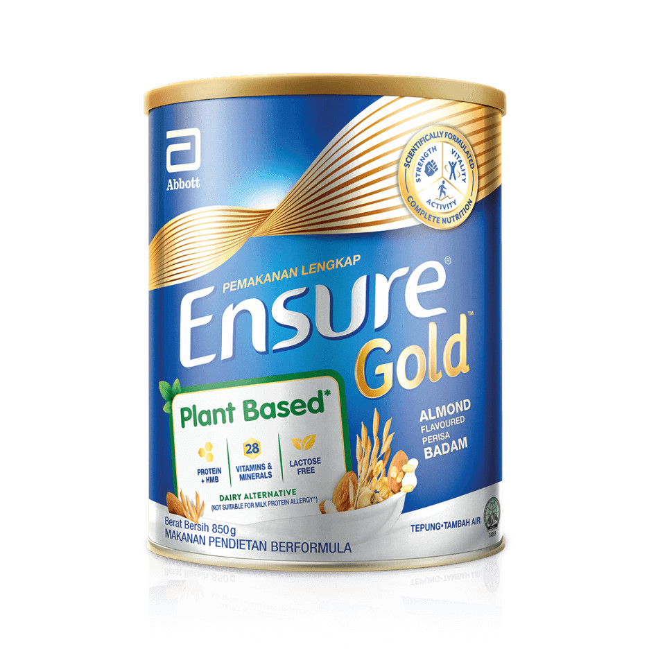ENSURE GOLD ALMOND FLAVOUR 850G (EXP: 04/2026) | Shopee Malaysia