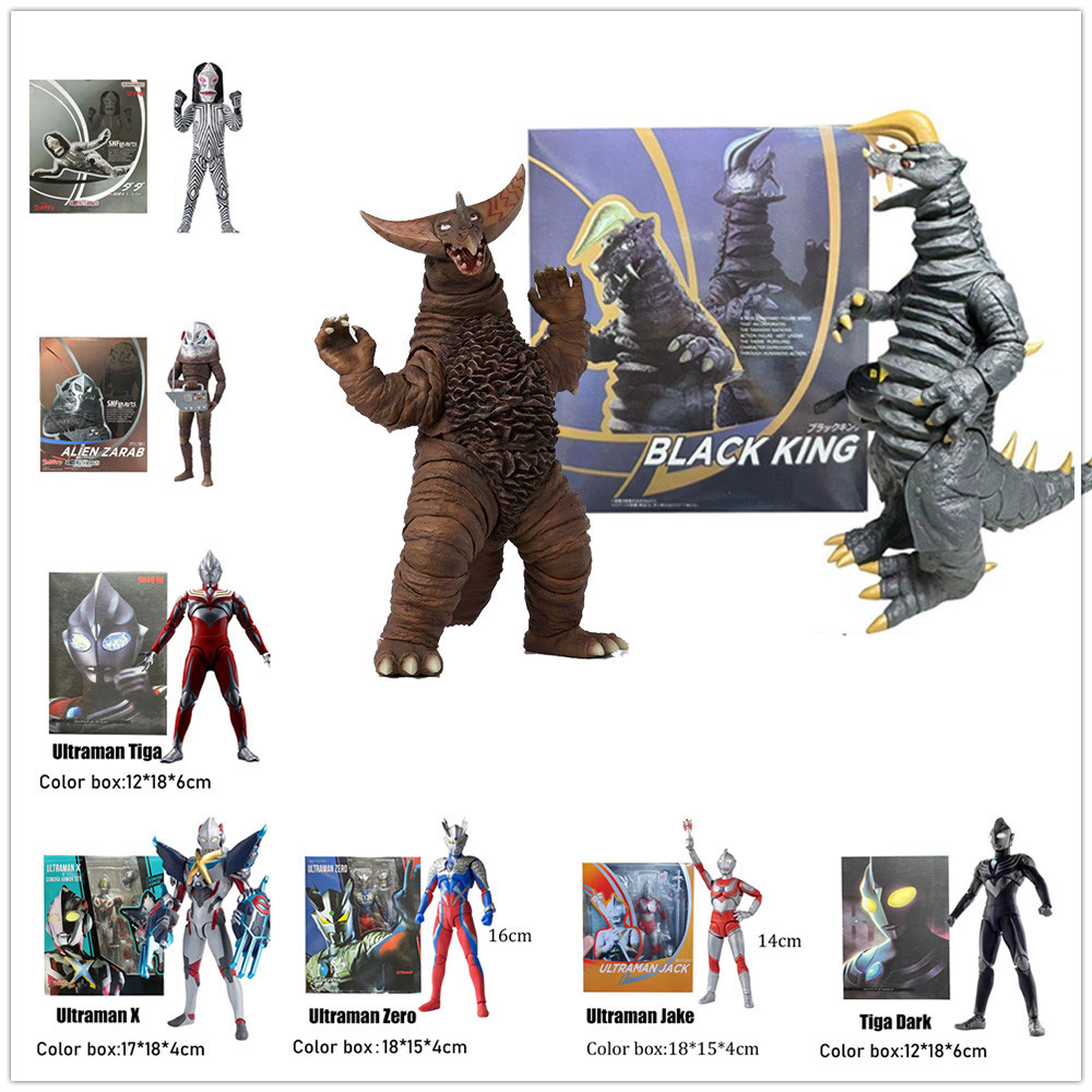 Gomora Ultraman Z Alien Zarab SHF Shining Ultraman Zero Tiga Zero ...