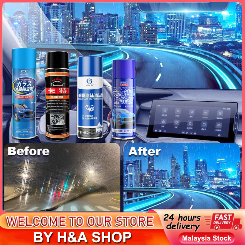 Glass Oil Film Remover/Cleaner Penanggal Filem Minyak /CARTER UNDERCOAT ...