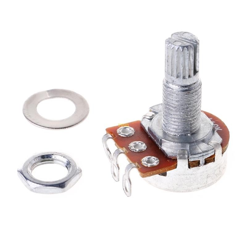 youn A10K Potentiometer Splined Pot Electric Guitar Bass Effect Amp ...