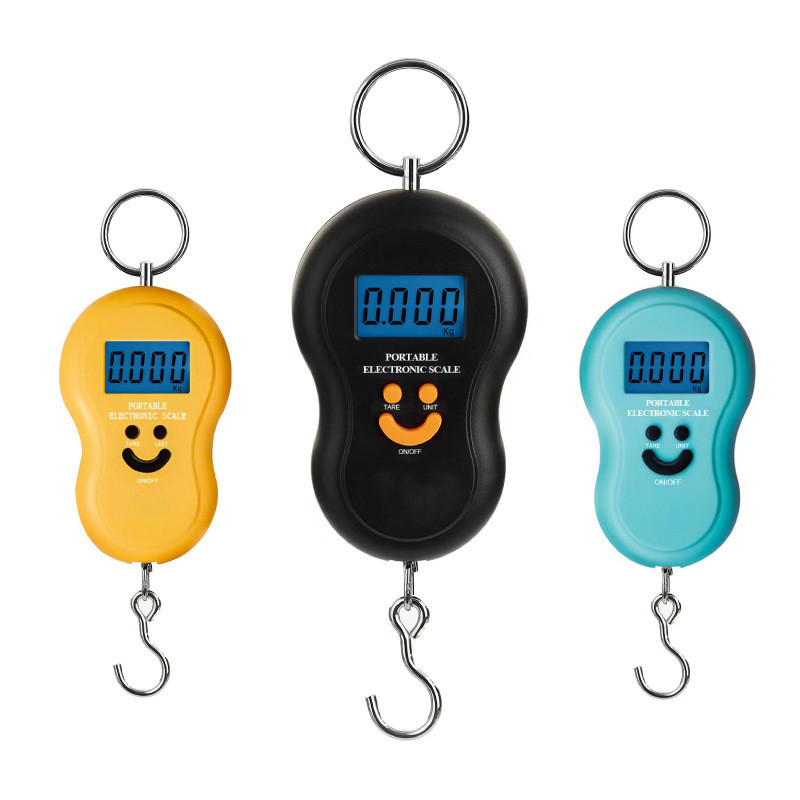 50kg Backlit Hoist Hand Holding Scale Portable Home Electronic Scales ...