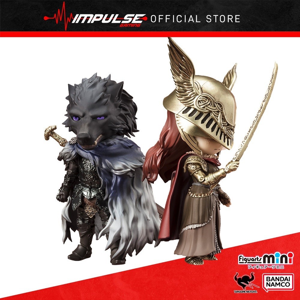 Bandai Tamashii Figuarts Mini Malenia, Blade of Miquella / Blaidd the ...