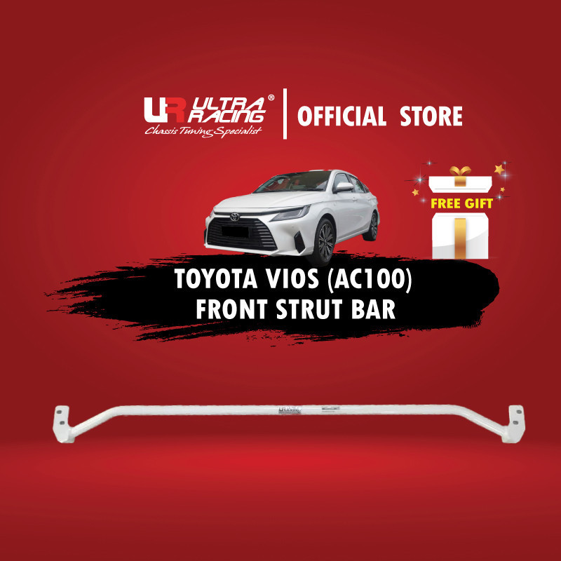 Ultra Racing | Toyota Vios (AC100) 1.5 '22 (2WD) - Front Strut Bar 2 ...