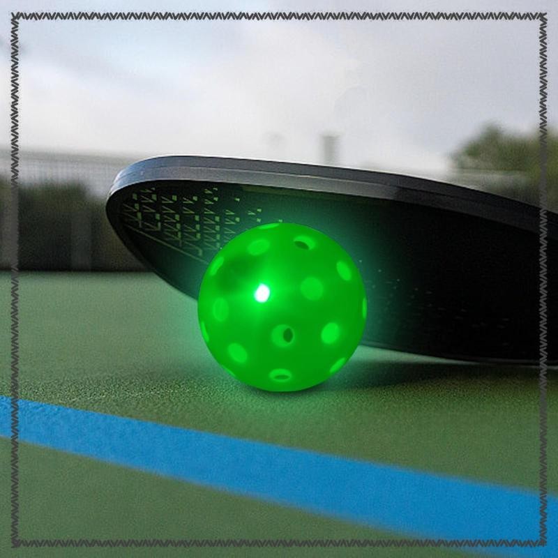 [MCA] LED Light up Pickleball Outdoor Sporting Goods 40 Holes for ...