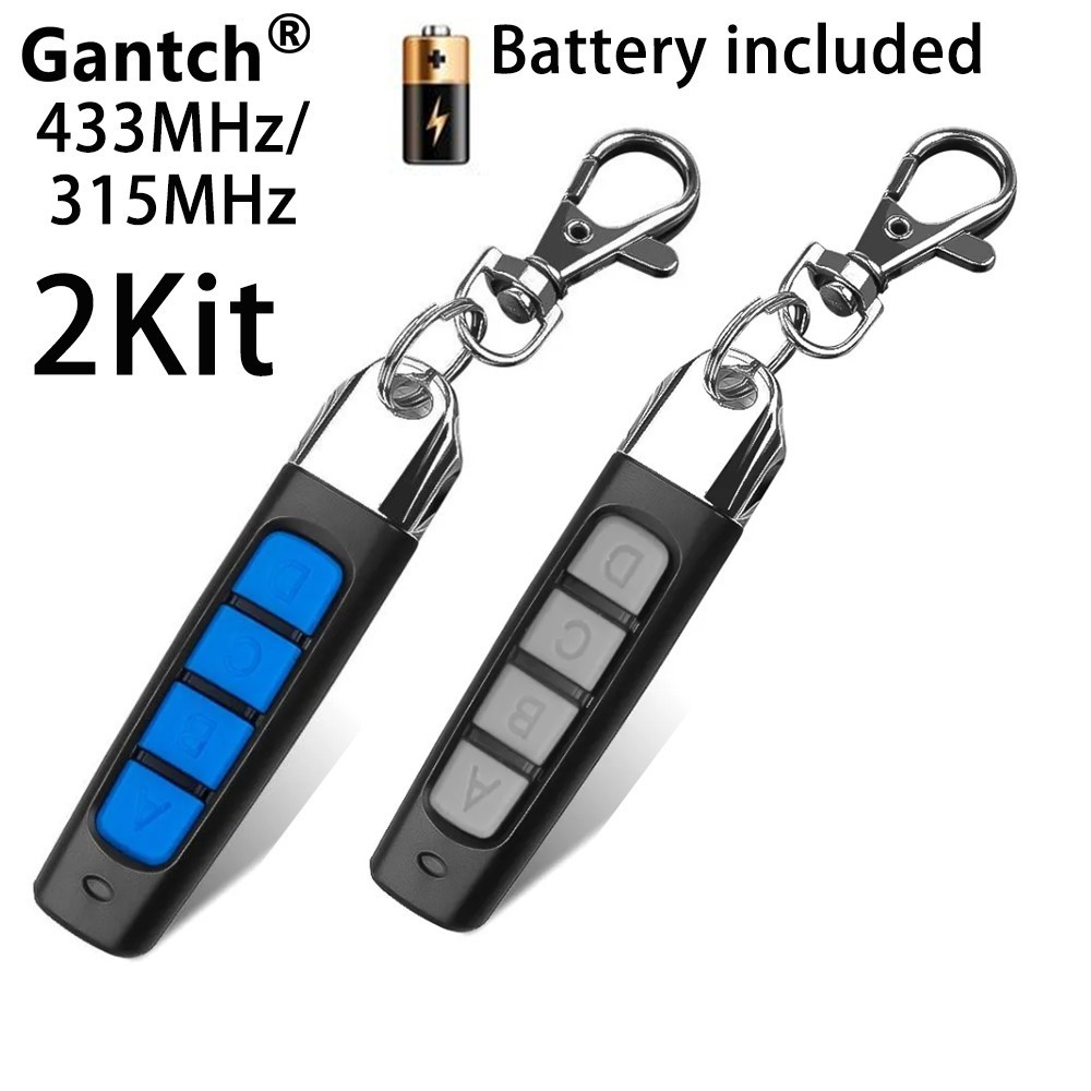 2 Remote control electronic gate Remote Control Gate Alarm Auto Copy ...