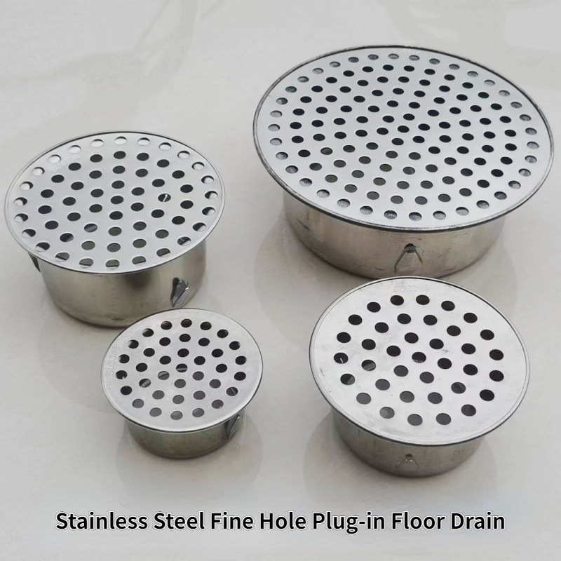 Stainless Steel Plug-in Floor Drain Drainage Pipe Inserted Directly ...