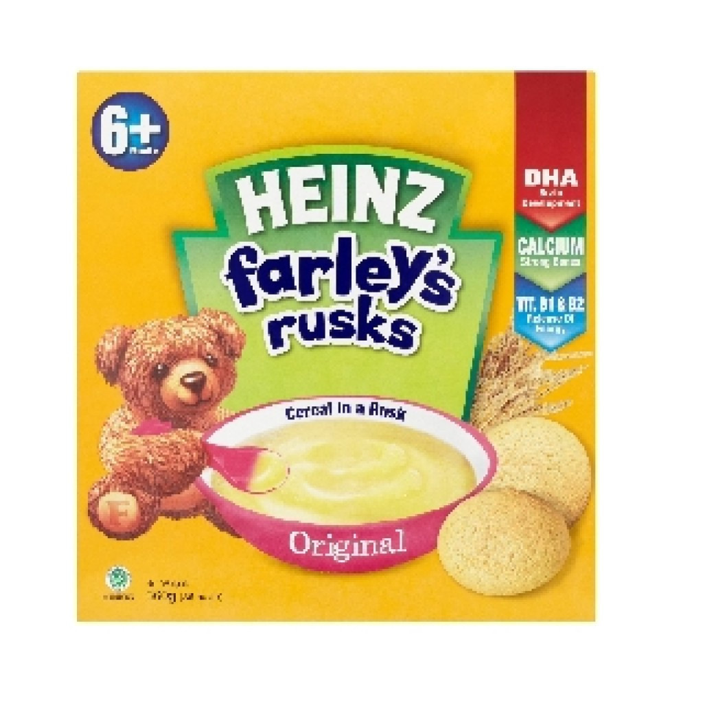 Heinz Farley's Rusks for 6+ Months (36 Rusks/360g) - Original | Shopee ...