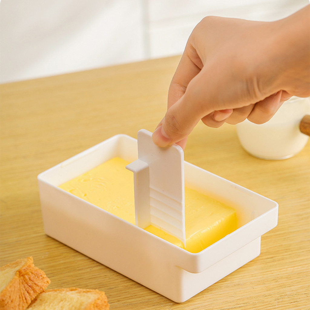 Transparent Keep Butter Fresh Case Keeper Storage with Cover Butter ...