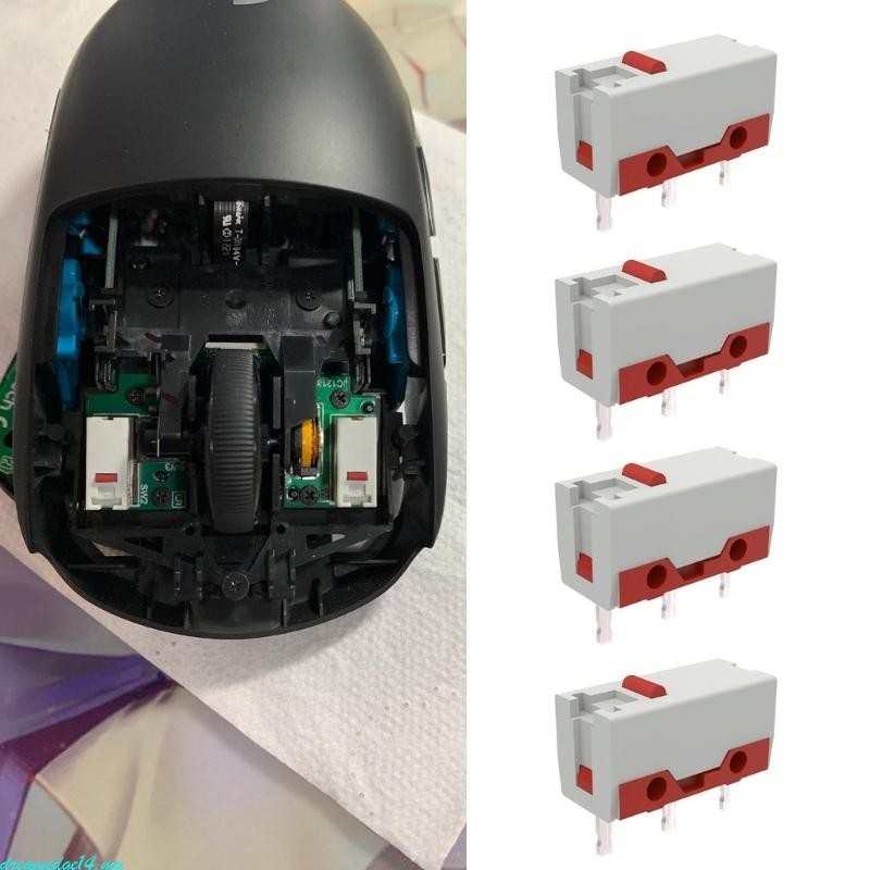 dreamedge14 Original Mouse Micro Switch Micro Button 50M Clicks Red Dot ...