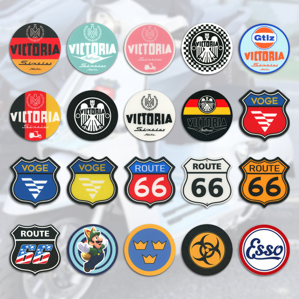 Retro Cruise Decoration Car Stickers Electric Body Stickers Car Window ...