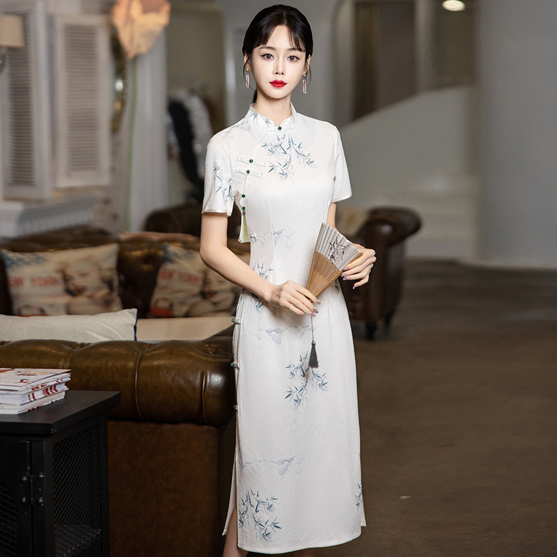Elegant and Pretty Women's Qipao Dresses Dinner High-end Chinese Style ...