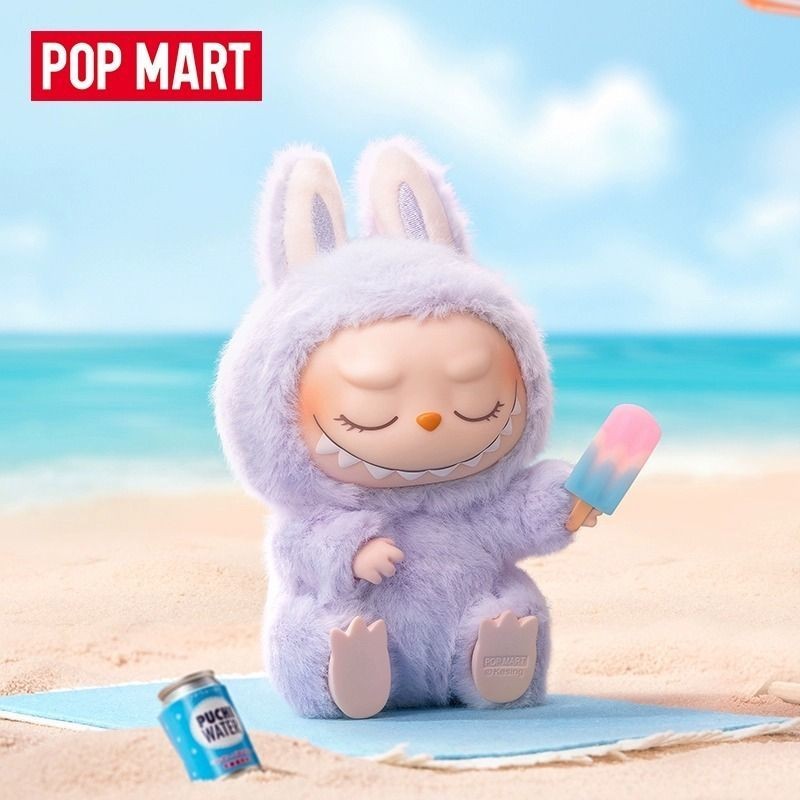 Popmart POPMART LABUBU LABUBU Sitting Party Vinyl Plush Mystery Box ...