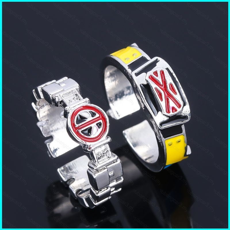BY The Avengers Deadpool & Wolverine Logo Ring Wolverine Combat Suit ...