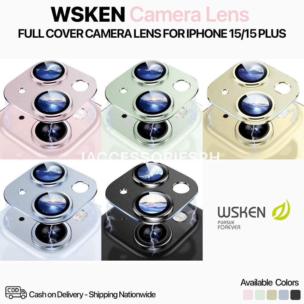 WSKEN Camera Full Cover Lens Body Protector HD Tempered Glass for ...