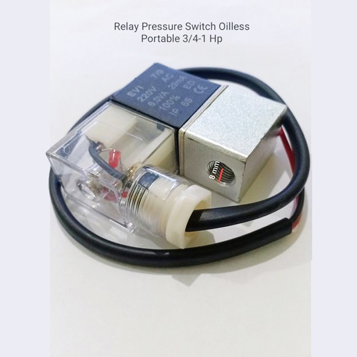 Oilless Air Compressor Selenoid Relay 3/4 HP - 1 HP | Shopee Malaysia