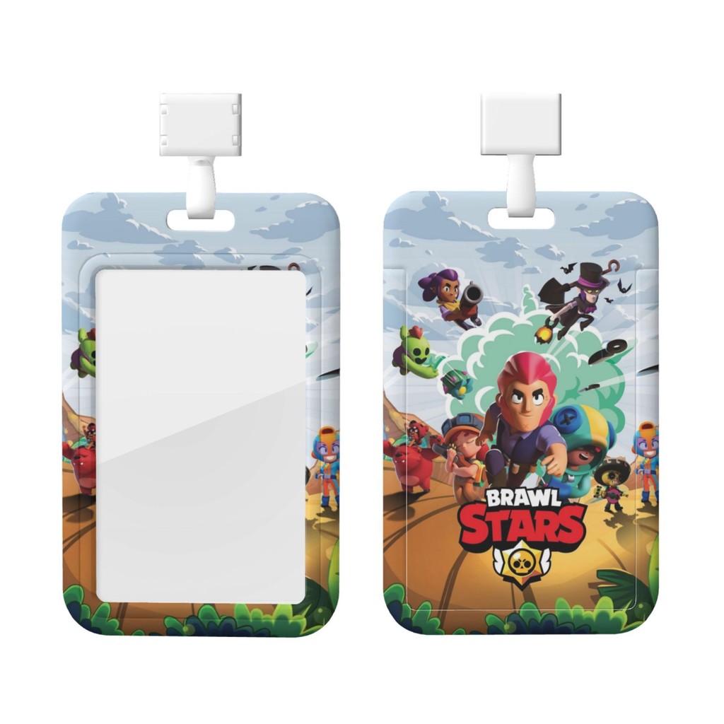 Brawl Stars ID Card Badge Holder Lanyard personalize Card Case Name Tag ...