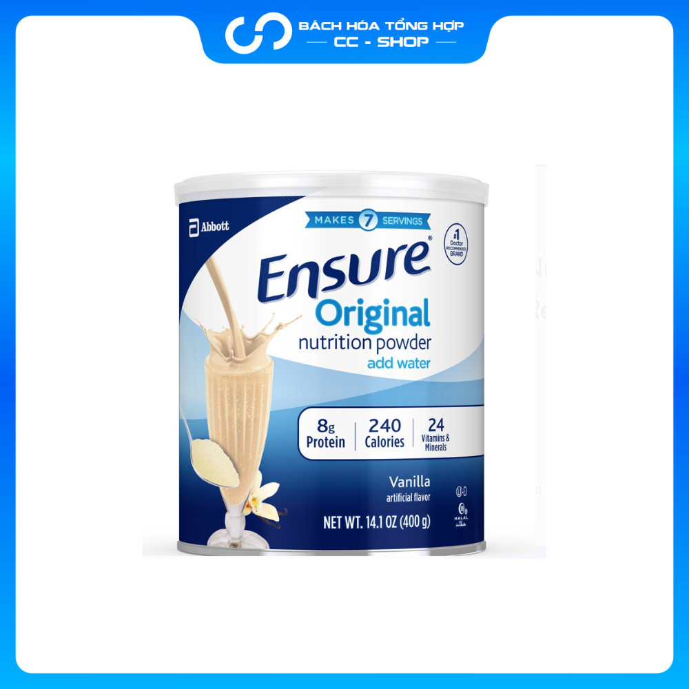 American Ensure Original Nutrition Powder vanilla flavor 397g ...