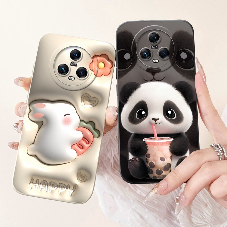 Case for Honor Magic5 / Magic 5Pro Cute Cartoons Pattern Matte Soft ...