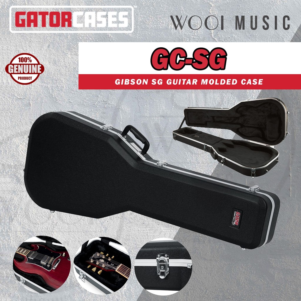 Gator GC-SG GC Series Gibson SG Guitar Deluxe Molded Case | Shopee Malaysia
