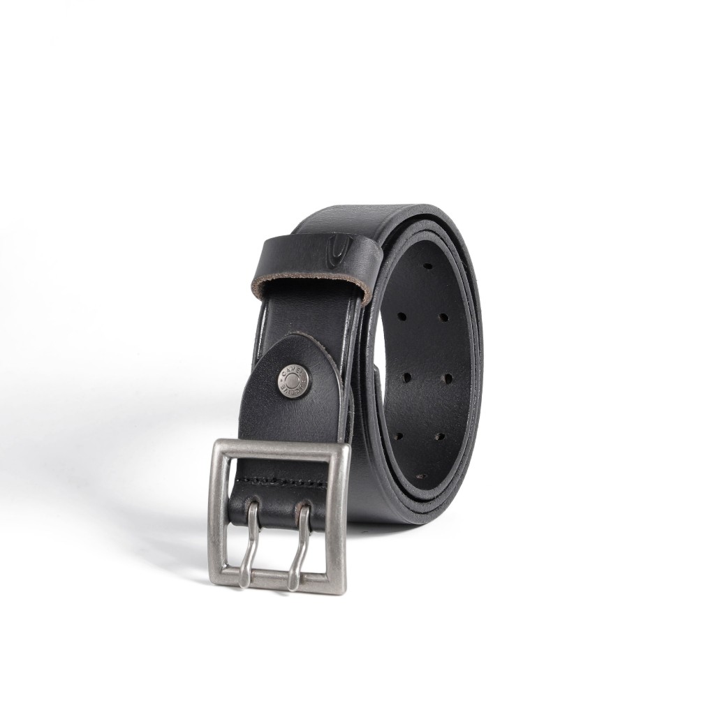 camel active Men Belt Leather Aniline Finished Black 1689HBRG-24#BLK ...