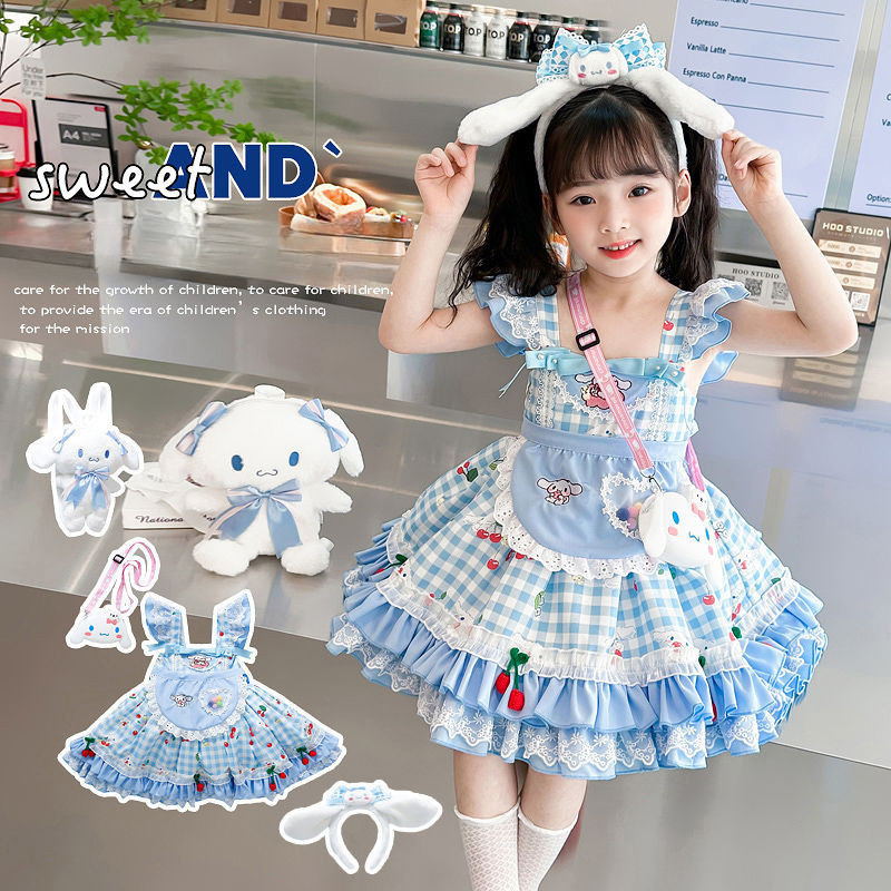 【High quality】Cinnamoroll lorita dress summer Children's cute little ...