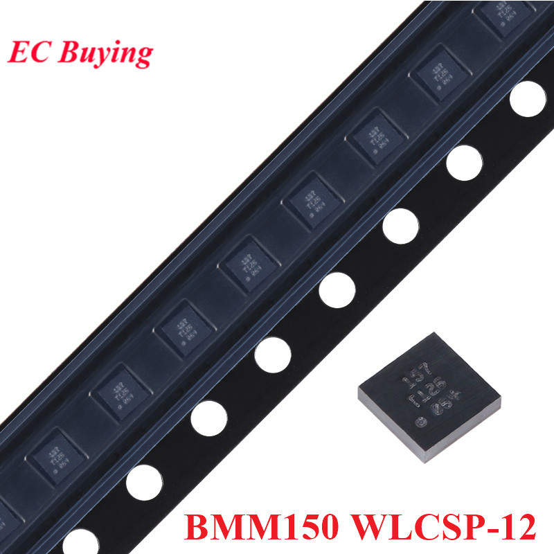 10Pcs/1pc BMM150 150 WLCSP-12 3-axis Magnetic Sensor Magnetometer ...