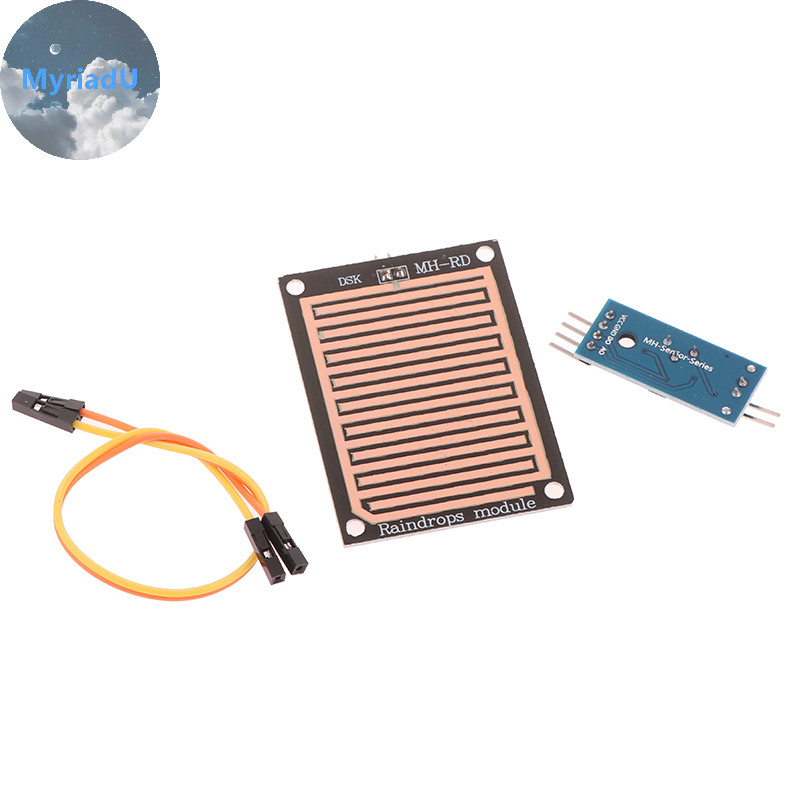 Myriadu Snow Raindrops Detection Sensor Module Rain Weather Module Humidity For Arduino Robot 