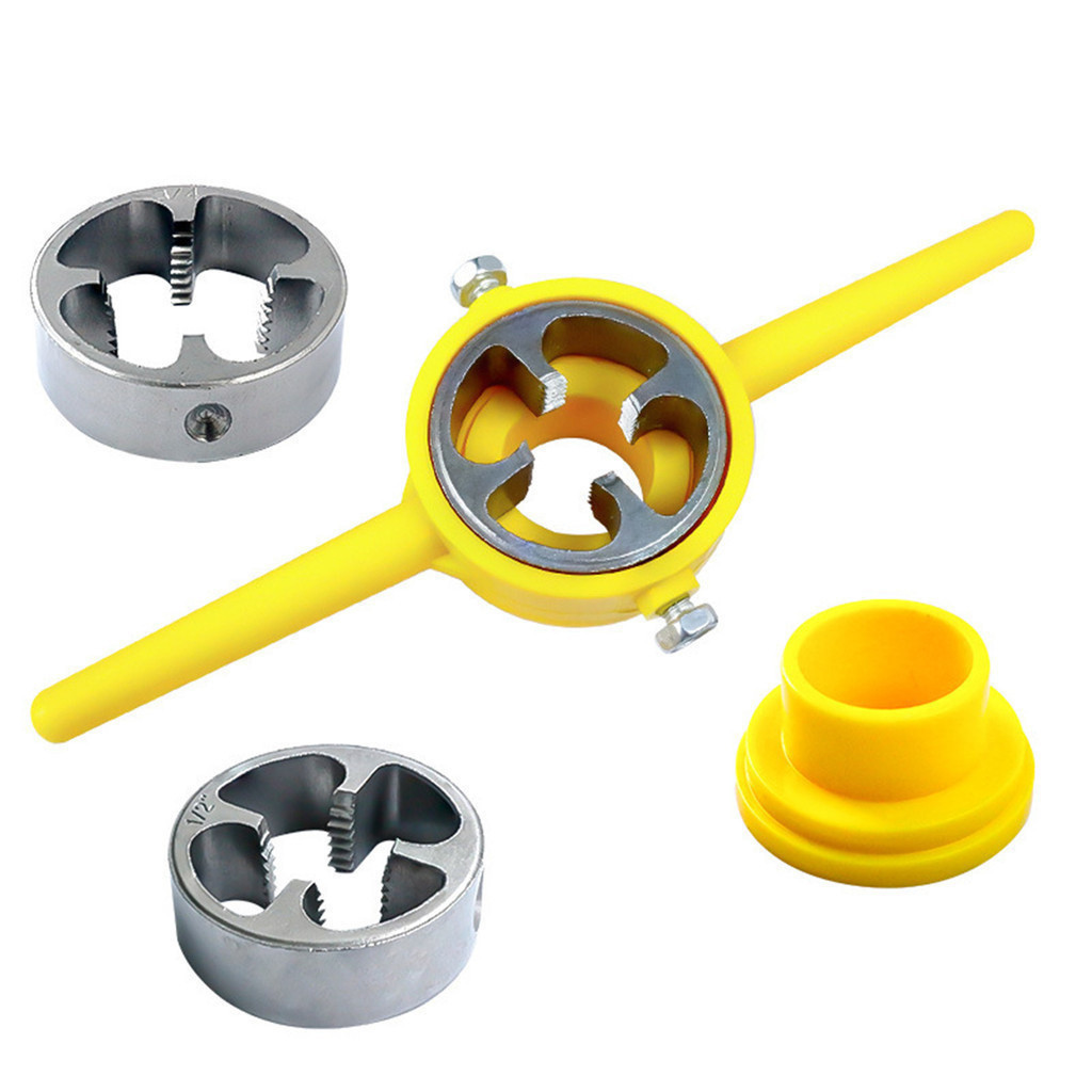 6Pcs PVC Thread Maker Tool Pipe Threader Plumbing Tool Kit Reusable ...