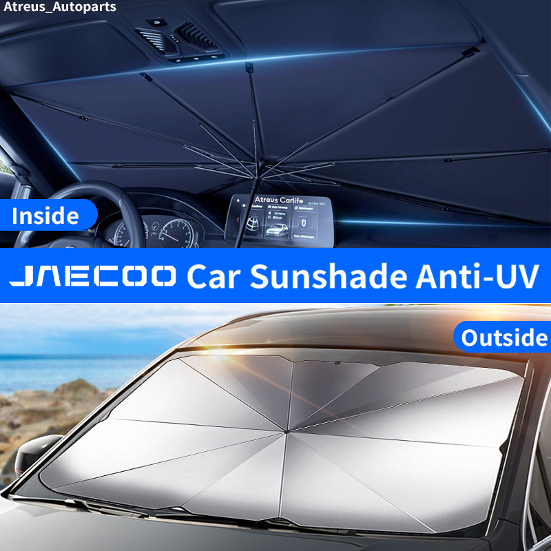 Jaecoo J7 Car Sunshade Umbrella Car Front Windscreen Sun Shield Shade Anti-UV Shade Cover Sun ...