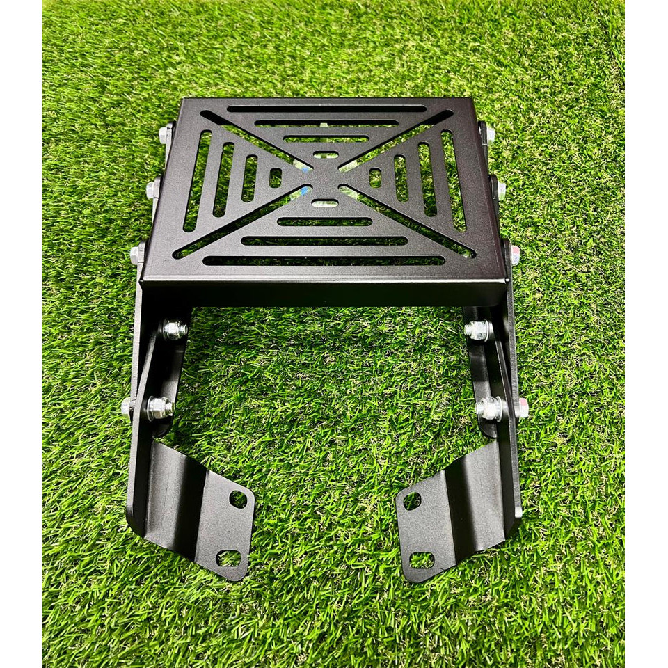 EMS Top Rack Adjustable Yamaha Y15/LC135FI V8 - Black | Shopee Malaysia