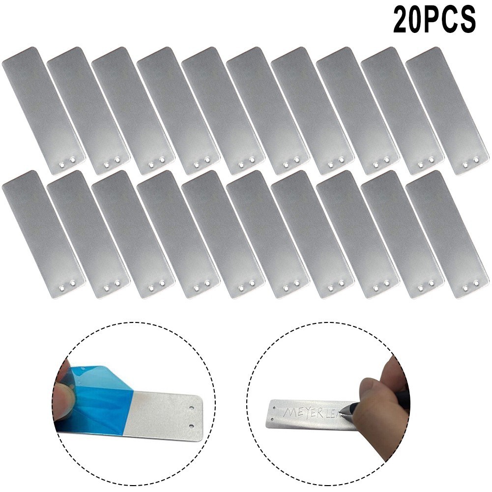 [Super] Aluminum Plant Labels Double Sided Metal Labels Tree ID Tags ...