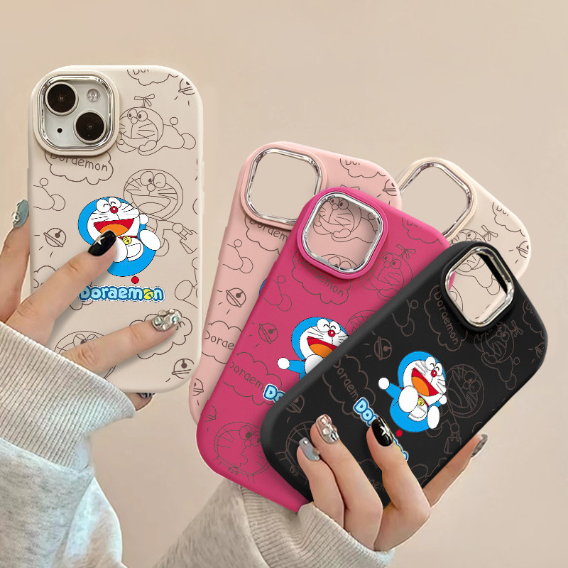 Happy Personality Doraemon Phone Case Compatible IPhone 7/8 Plus 15 14 ...
